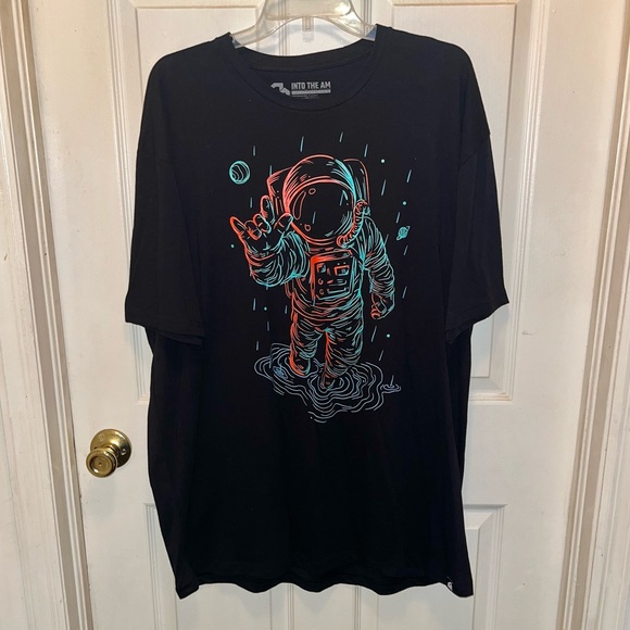 Into The Am | Shirts | Into The Am Mens Short Sleeve Astronaut Shirt Sz ...